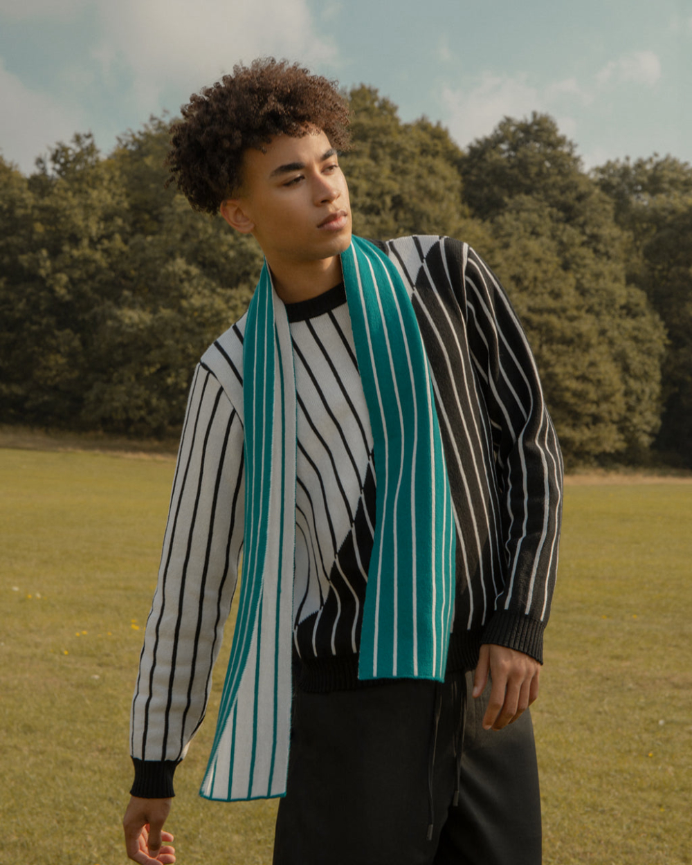 Teal cashmere scarf store